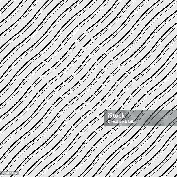 Vector Seamless Pattern Repeating Geometric Tiles With Diagonal Lines