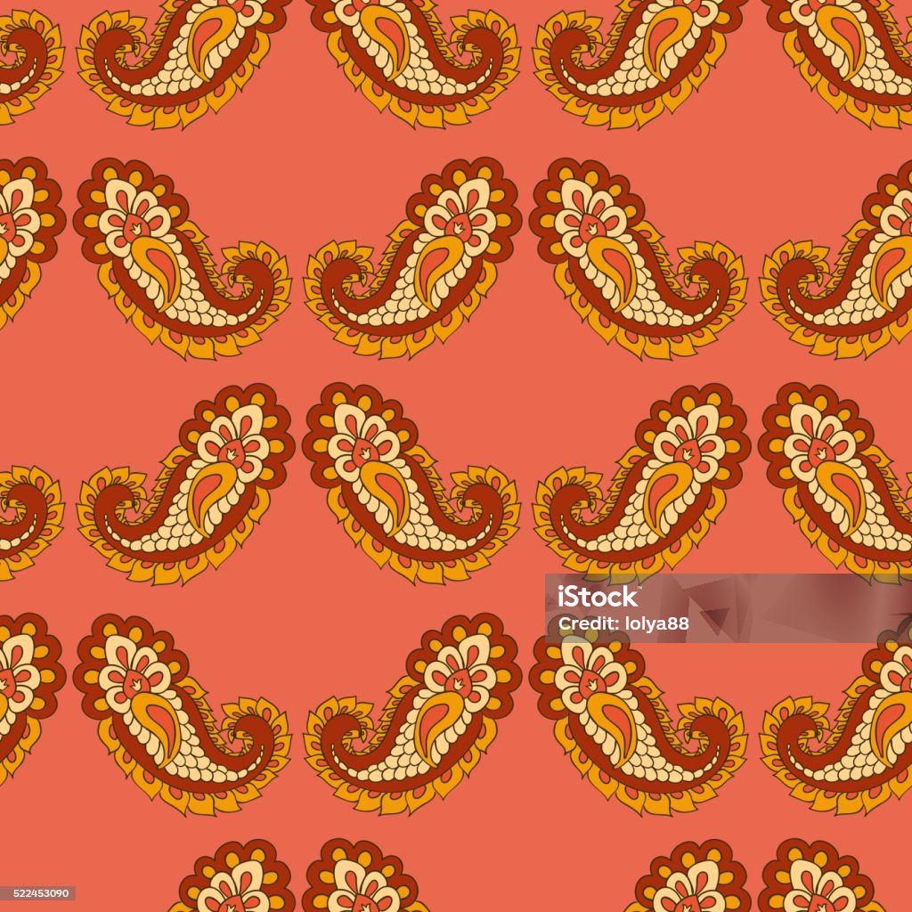 Seamless Paisley Pattern Stock Illustration Download Image Now
