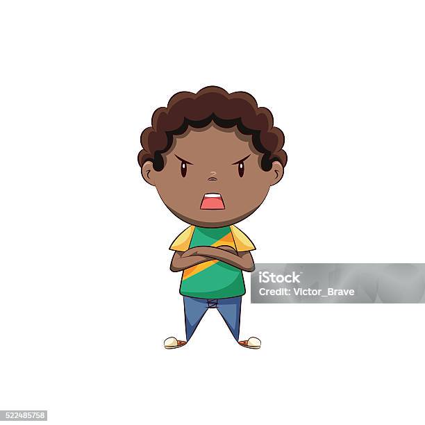 Angry 남자아이 분노에 대한 스톡 벡터 아트 및 기타 이미지 분노 불쾌한 아이 Istock