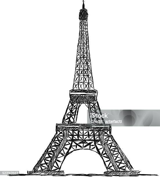 Eiffel Tower 에펠탑에 대한 스톡 벡터 아트 및 기타 이미지 에펠탑 일러스트레이션 0명 Istock