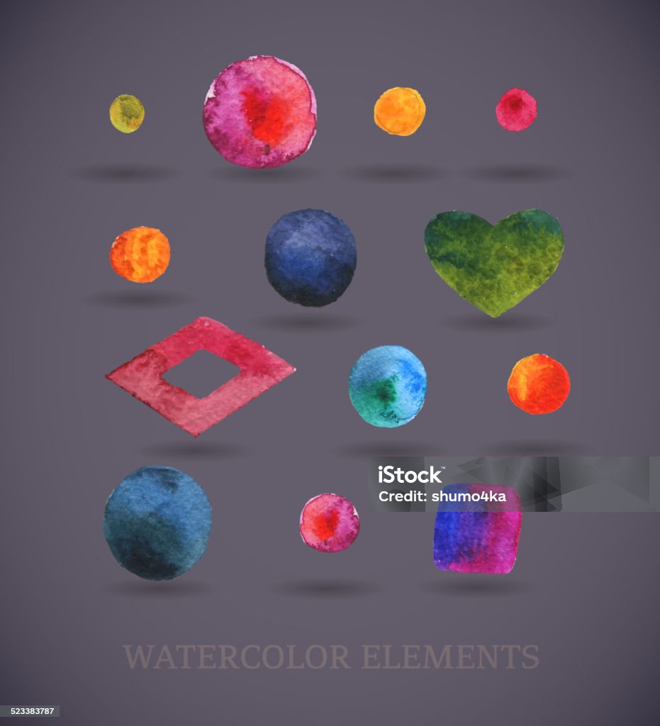 Watercolors 리본 및 배너 컬렉션 워터컬러 디자인 배경 0명에 대한 스톡 벡터 아트 및 기타 이미지 0명 광고