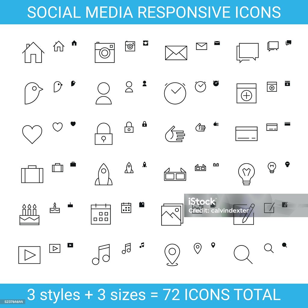 Responsive Social Media Icons Set 1 Stockvectorkunst en meer beelden ... Responsive Social Media Icons Set 1 Stockvectorkunst en meer beelden ...