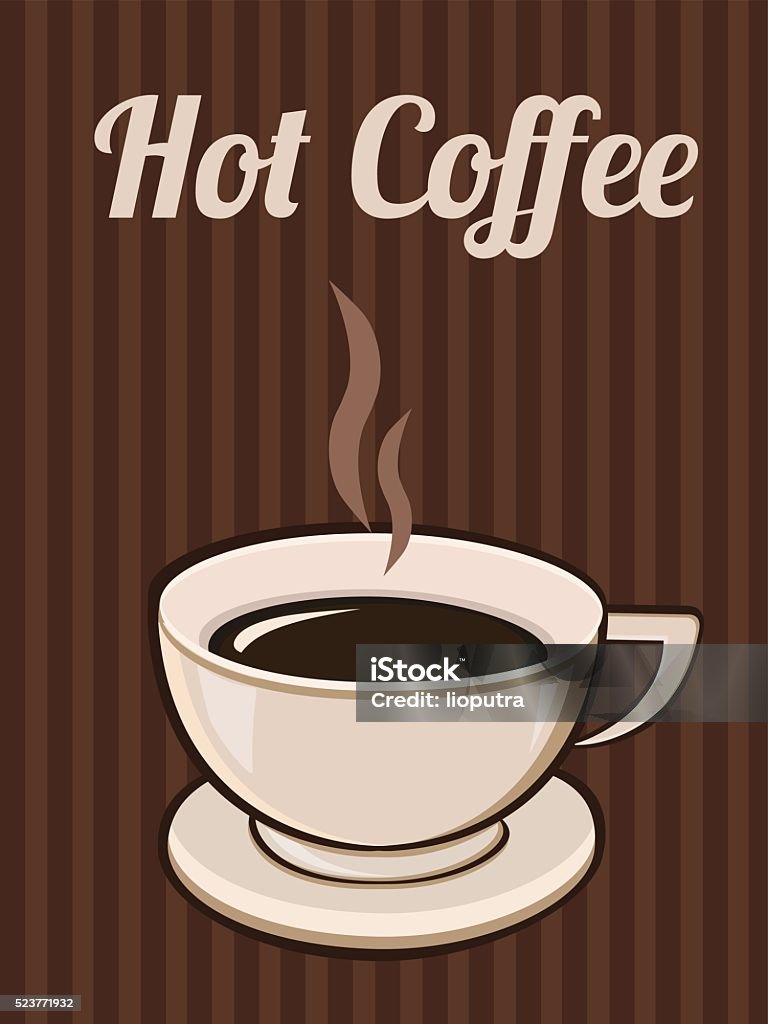 Coffee Background Poster Card Vector Image Stock Illustration Download Image Now African