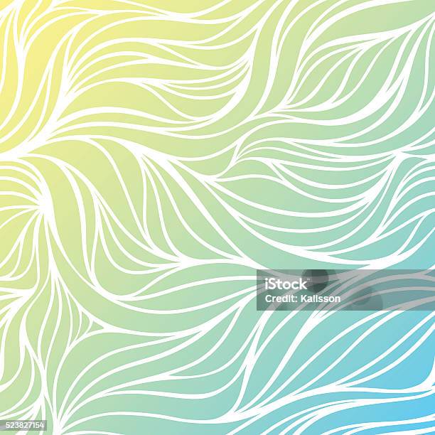 Vector Color Wave Sea Background Blue Abstract Ocean Texture Stock