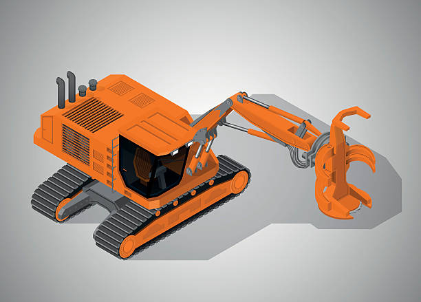 20 Feller Buncher Illustrations Stock Illustrations Royalty Free Vector Graphics And Clip Art