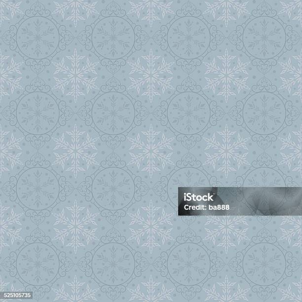 Snowflake Abstract Background Seamless Wallpaper向量圖形及更多具有特定質地圖片 具有特定