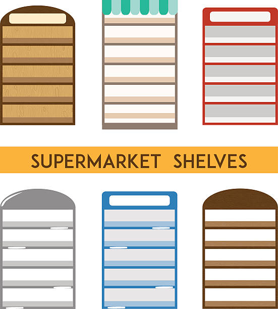 520 Grocery Produce Aisle Stock Illustrations Royalty Free Vector