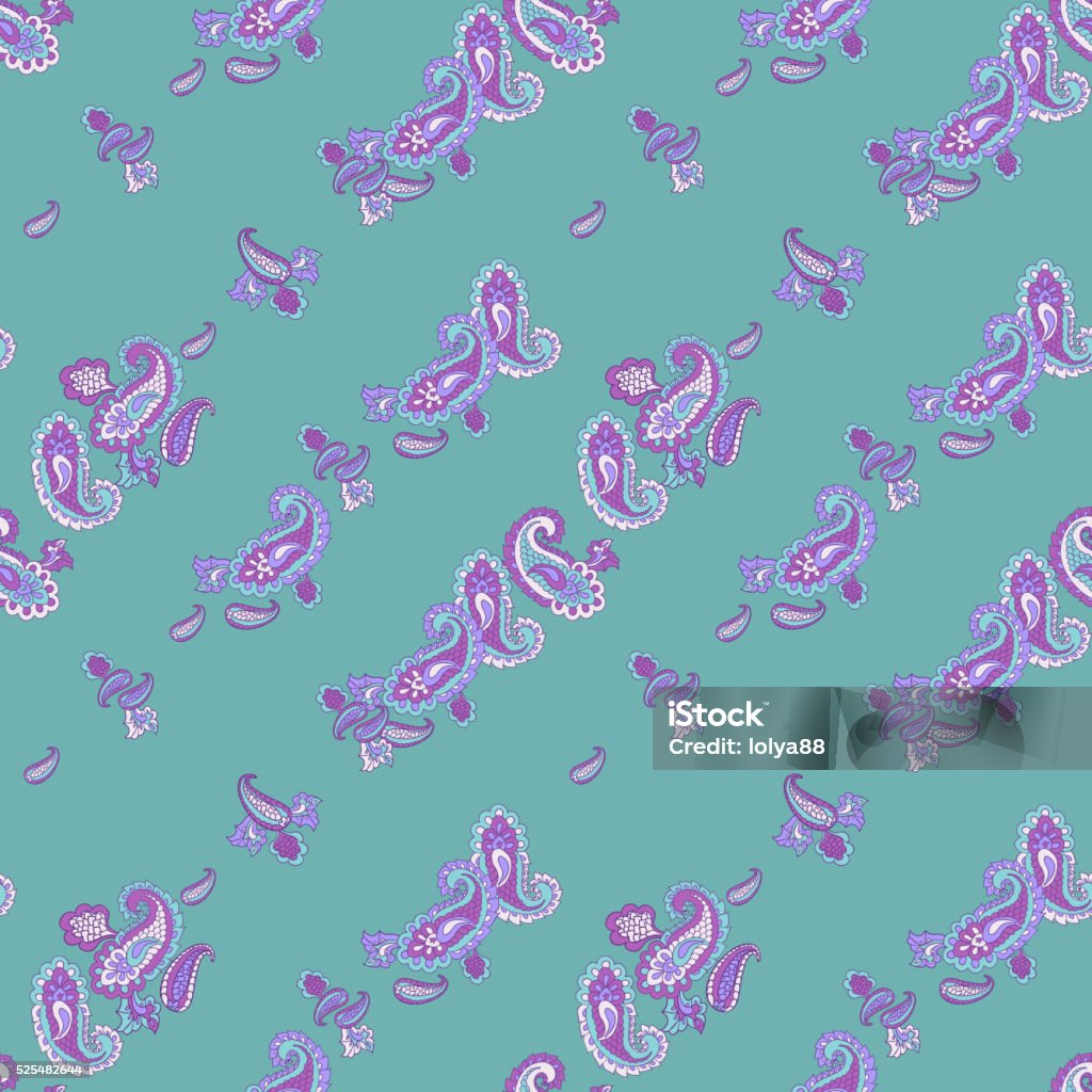 Seamless Paisley Pattern Stock Illustration Download Image Now Abstract Abstract