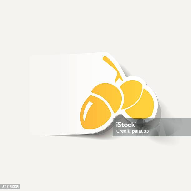 실감나는 디자인 요소 Acorns 가을에 대한 스톡 벡터 아트 및 기타 이미지 가을 건조한 계절 Istock