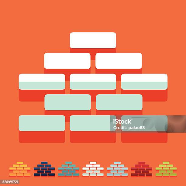 평편 디자인식 Brickwork 거친에 대한 스톡 벡터 아트 및 기타 이미지 거친 건설 산업 건축 Istock