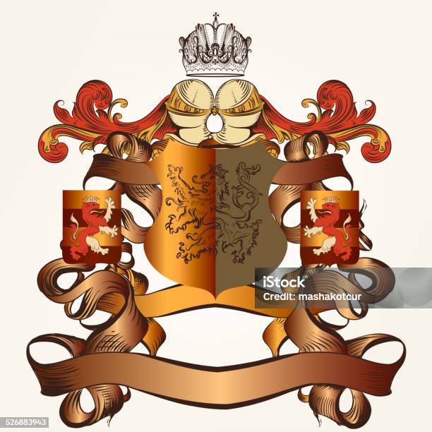 Heraldic 설계 고전갑옷에 대한 스톡 벡터 아트 및 기타 이미지 고전갑옷 고풍스런 골동품 Istock