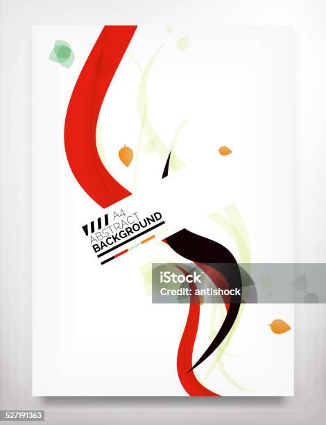 Flyer Brochure Design Template向量圖形及更多三摺小冊子圖片 三摺小冊子 信息圖形 傳單 Istock