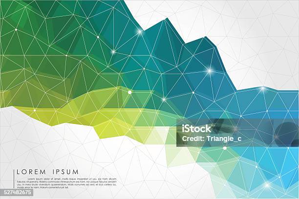 Polygon 추상적인 배경 0명에 대한 스톡 벡터 아트 및 기타 이미지 0명 2차 도형 각얼음 Istock
