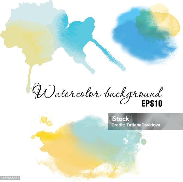 Watercolor Background向量圖形及更多具有特定質地圖片 具有特定質地 創作性 夏天 Istock
