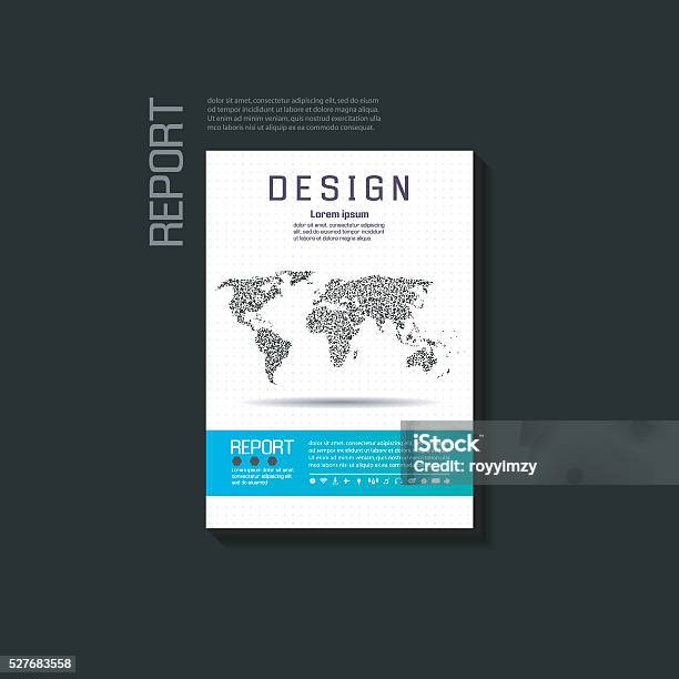 Template Brosur Vektor Latar Belakang Abstrak Tata Letak Selebaran