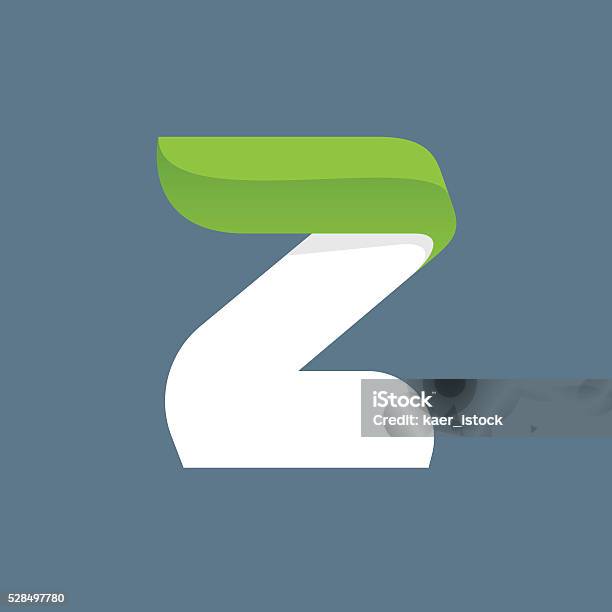 Z 의 문자 아이콘 녹색 잎 계절에 대한 스톡 벡터 아트 및 기타 이미지 계절 날기 녹색 Istock