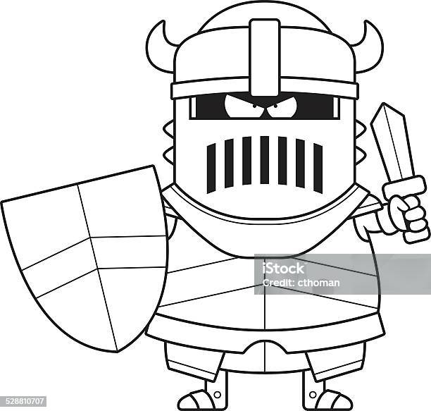 Angry 말풍선이 있는 블랙 Knight 갑옷에 대한 스톡 벡터 아트 및 기타 이미지 갑옷 검 검은색 Istock