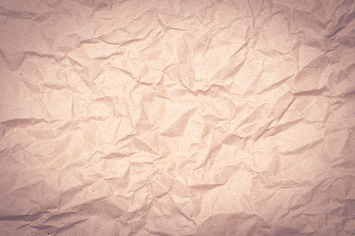 Paper Texture Old Paper Sheet Wrinkled Paper Texture Or Background 照片檔及