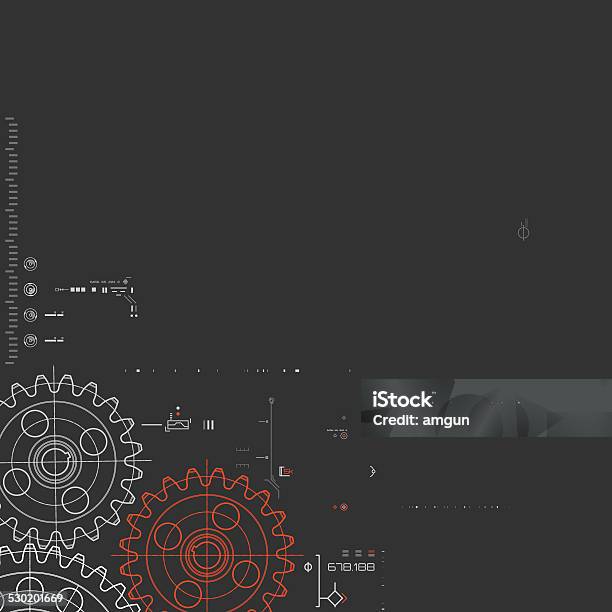 Abstract Technology Background向量圖形及更多具有特定質地圖片 具有特定質地 藍圖 商務 Istock