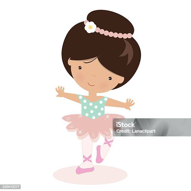 Ballerina Veсtor 일러스트 귀여운에 대한 스톡 벡터 아트 및 기타 이미지 귀여운 댄서 만화 Istock