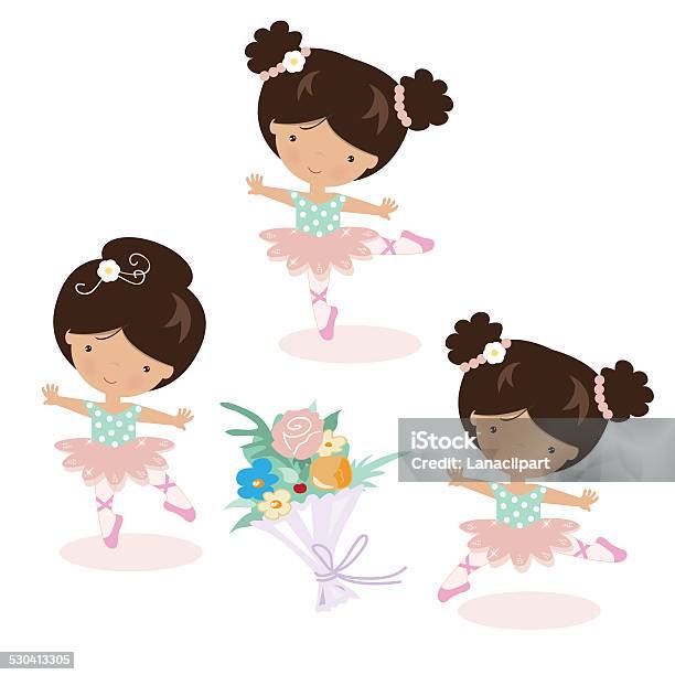 Ballerina Veсtor 일러스트 귀여운에 대한 스톡 벡터 아트 및 기타 이미지 귀여운 댄서 만화 Istock