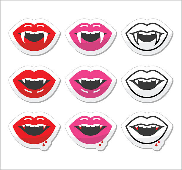 170 Female Vampires Biting Pic Illustrations Royalty Free Vector