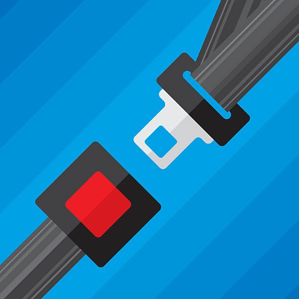Download Fasten Seat Belt, Buckle Up, Belt On. Royalty-Free Vector ...