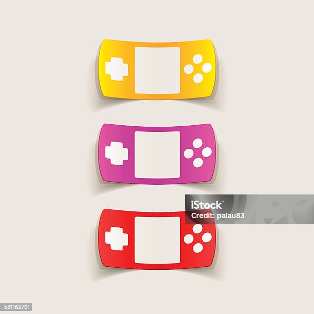 Realistic Design Element Joystick向量圖形及更多brand Name Video Game圖片 Brand