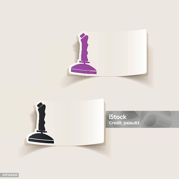 Realistic Design Element Joystick向量圖形及更多brand Name Video Game圖片 Brand