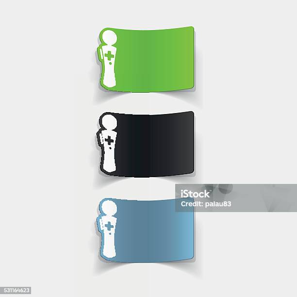 Realistic Design Element Joystick向量圖形及更多brand Name Video Game圖片 Brand