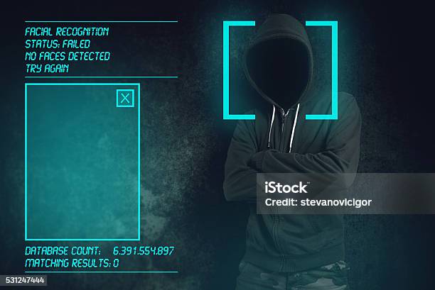 Facial Recognition Software Failed At Biometric Verification Stock ... Facial Recognition Software Failed At Biometric Verification Stock ...