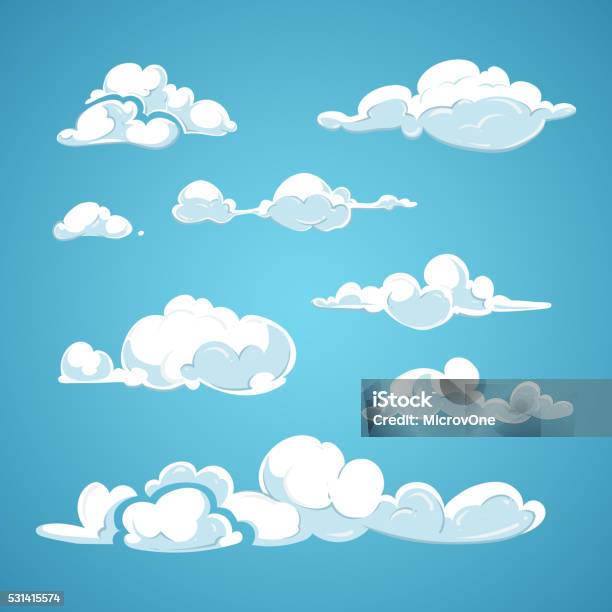 Cartoon Clouds Vector Set Stock Illustration - Download Image Now ... Cartoon Clouds Vector Set Stock Illustration - Download Image Now ...