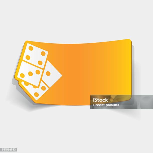 실감나는 디자인 요소 Domino 도박에 대한 스톡 벡터 아트 및 기타 이미지 도박 때리기 라벨 Istock