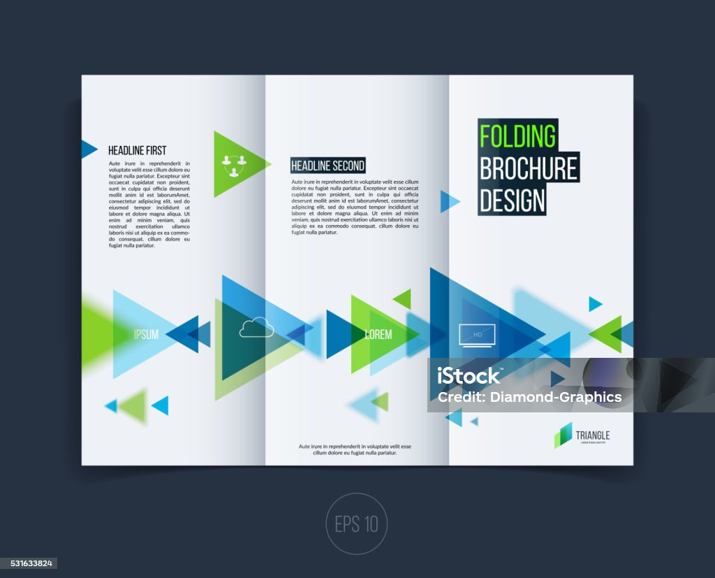 Vektor Abstrak Brosur Flyer Desain Bisnis Sampul Template L Ilustrasi