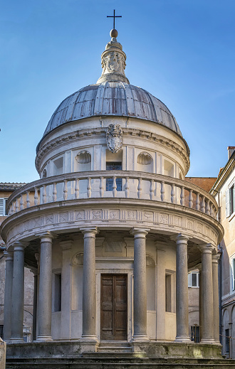 Tempietto San 피에트로 In Montorio 로마 로마 이탈리아에 대한 스톡 사진 및 기타 이미지 로마 이탈리아