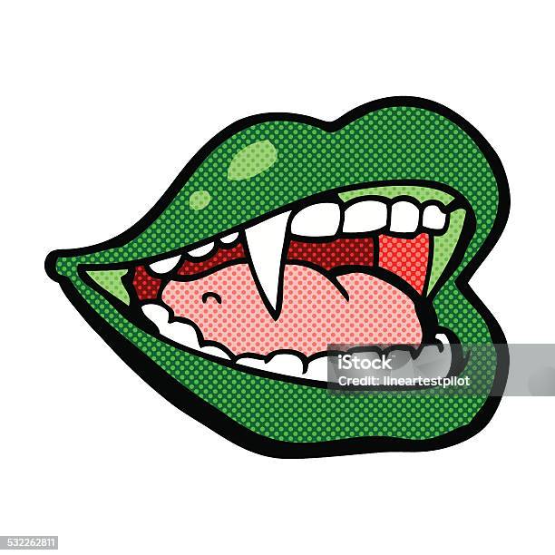 Comic 말풍선이 있는 흡혈귀 입 귀여운에 대한 스톡 벡터 아트 및 기타 이미지 귀여운 그리기 기이함 Istock