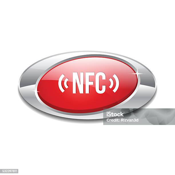 Nfc 타원형 벡터 레드 웹 아이콘크기 버튼 0명에 대한 스톡 벡터 아트 및 기타 이미지 0명 2015년 곡선 Istock