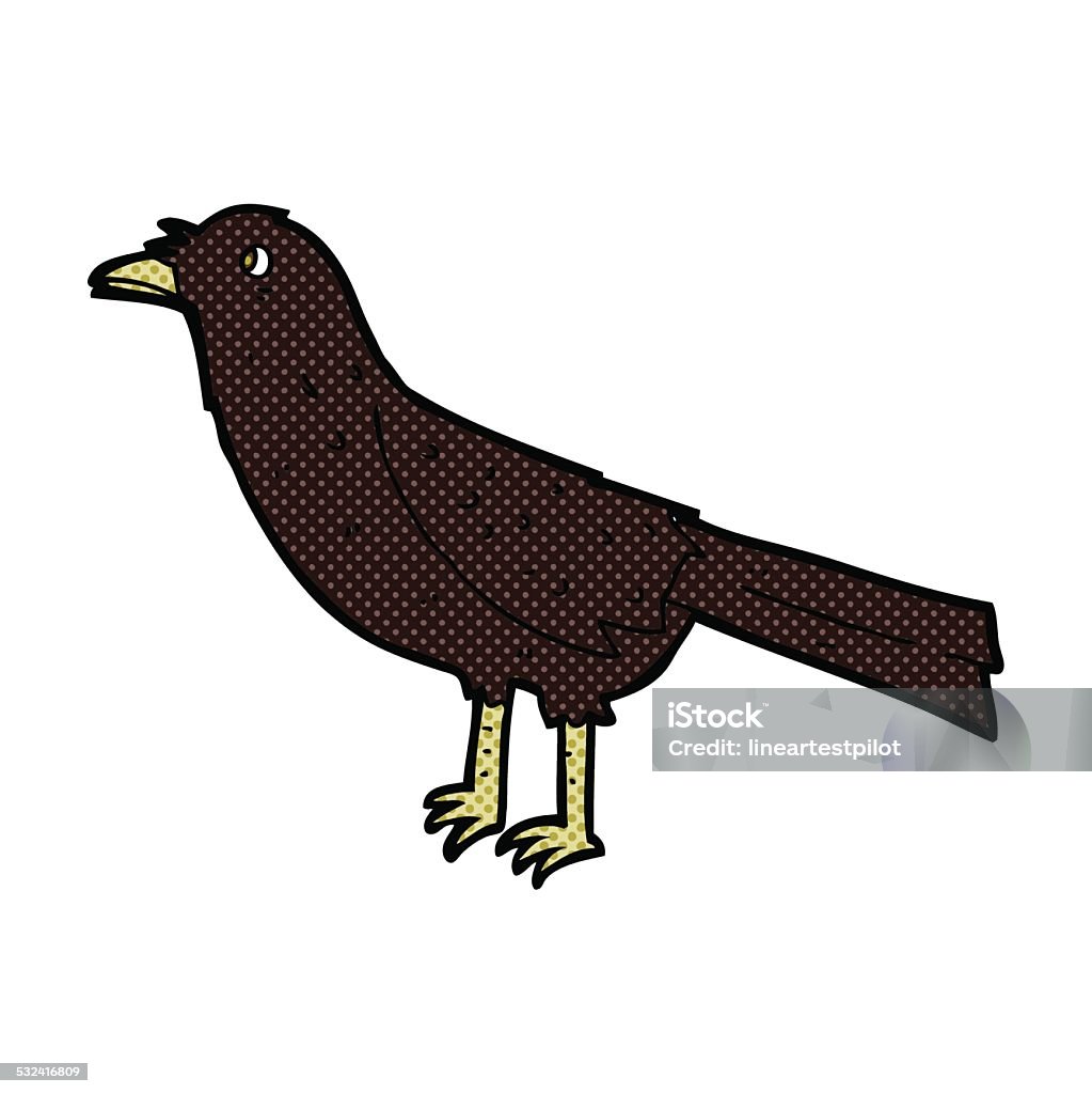 Comic 말풍선이 있는 Crow 귀여운에 대한 스톡 벡터 아트 및 기타 이미지 귀여운 그리기 기이함 Istock