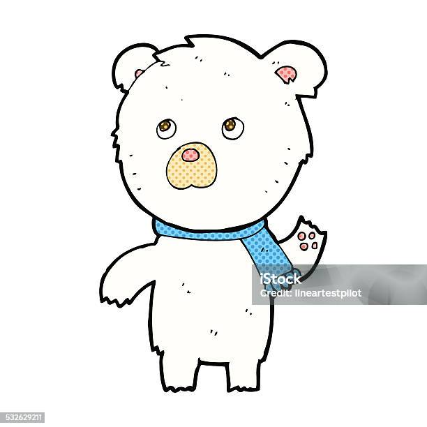 Comic 말풍선이 있는 귀여운 북극곰 곰에 대한 스톡 벡터 아트 및 기타 이미지 곰 곰 새끼 그리기 Istock
