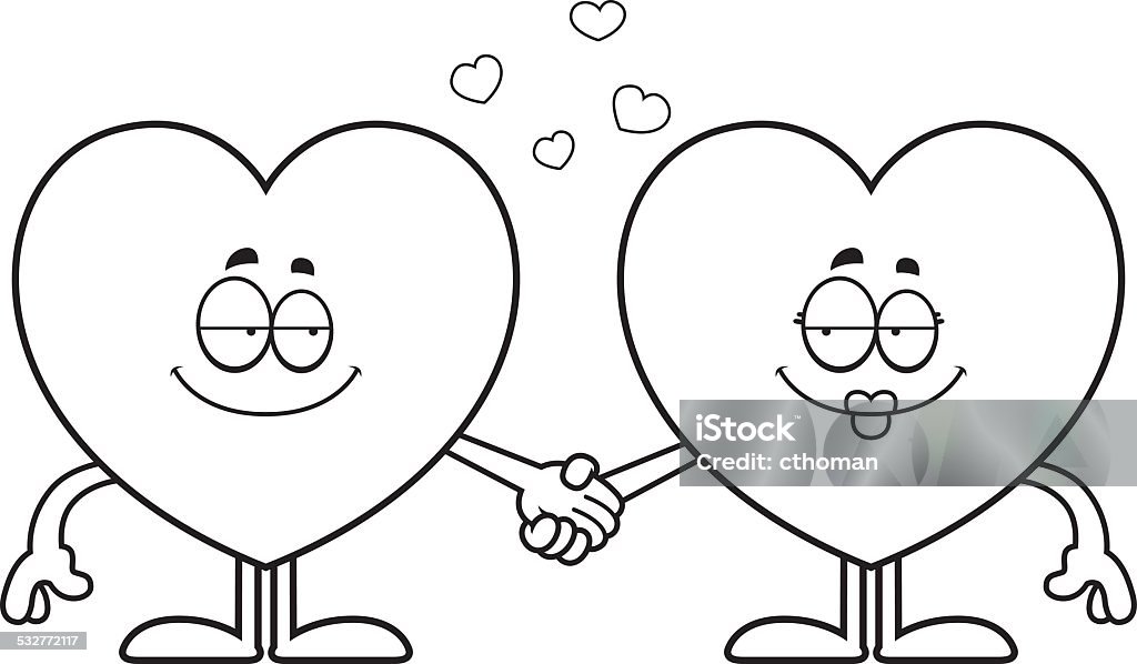 Cartoon Hearts Holding Hands Stock Illustration - Download Image Now ... Cartoon Hearts Holding Hands Stock Illustration - Download Image Now ...