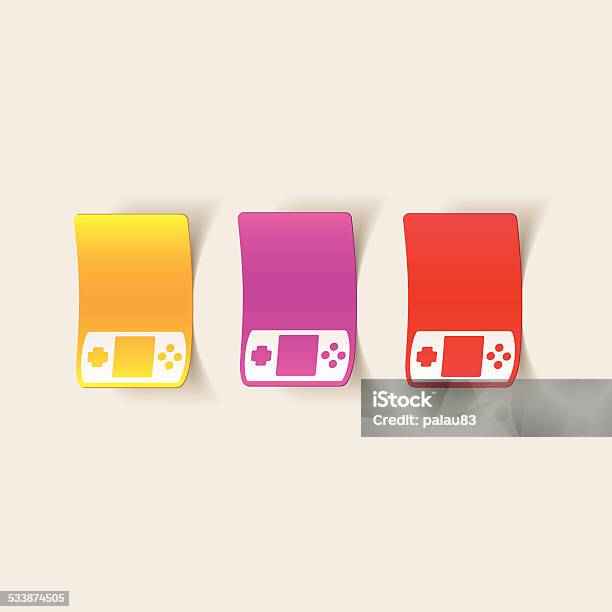 Realistic Design Element Joystick向量圖形及更多brand Name Video Game圖片 Brand