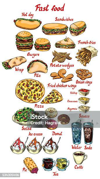 Fast Food向量圖形及更多一片圖片 一片 上了糖霜的食品 冬甩 Istock