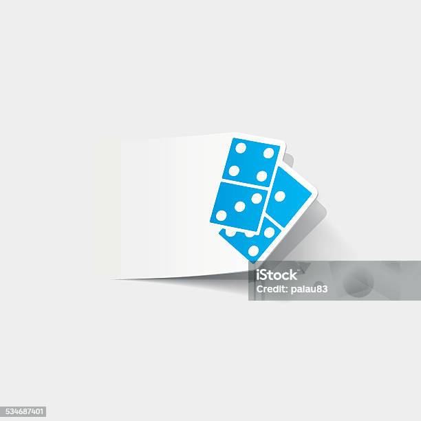 실감나는 디자인 요소 Domino 도박에 대한 스톡 벡터 아트 및 기타 이미지 도박 때리기 라벨 Istock