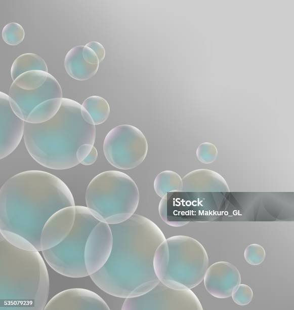 Soap 비눗방울 On 회색조에 2015년에 대한 스톡 벡터 아트 및 기타 이미지 2015년 가벼운 과학 Istock