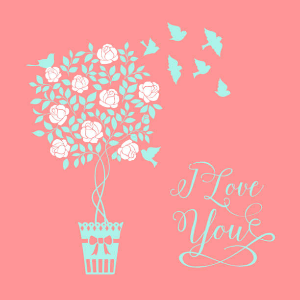 50 Silhouette Of Rose Bush Tattoos Ilustrasi Grafik Vektor And Clip