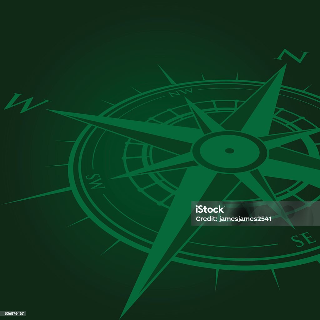 Green Compass Stock Illustration Download Image Now Co Pilot Design Direction Istock