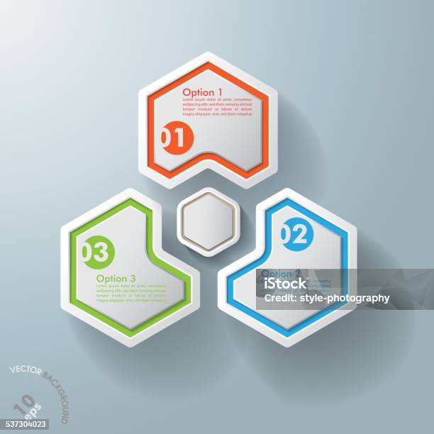 3 Hexagons 육각형 상트르 0명에 대한 스톡 벡터 아트 및 기타 이미지 0명 10 2015년 Istock