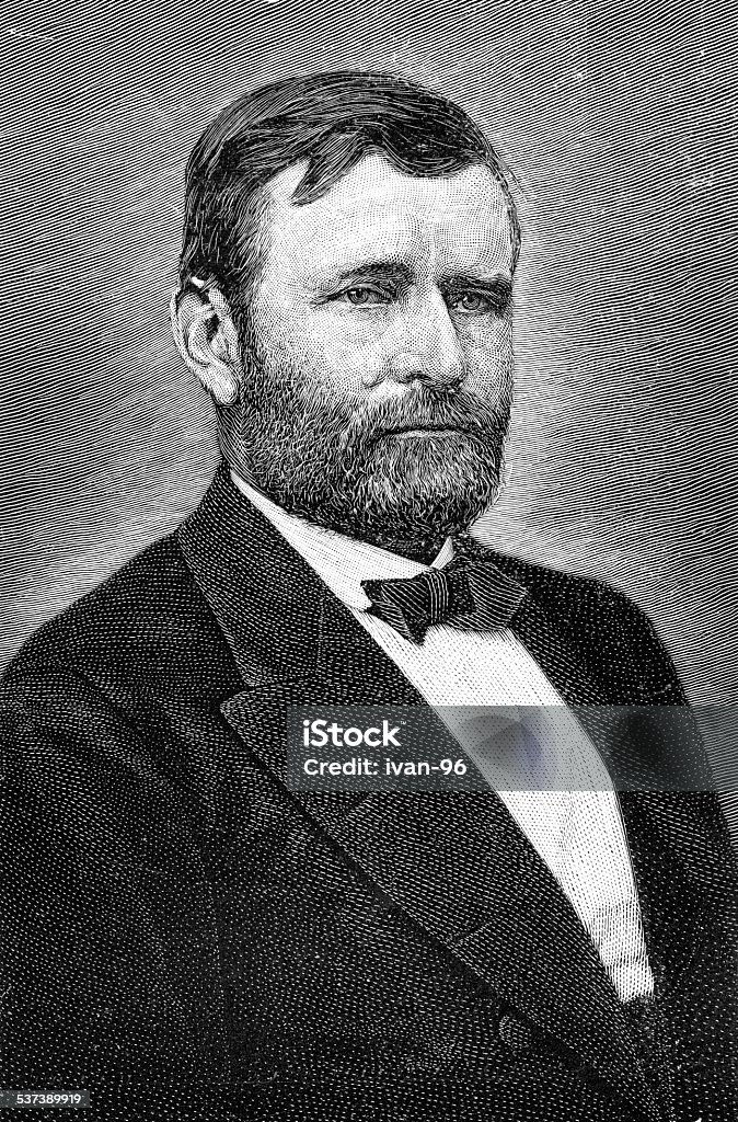 Ulysses Simpson Grant Stock Illustration Download Image Now 19th Century 19th Century Style