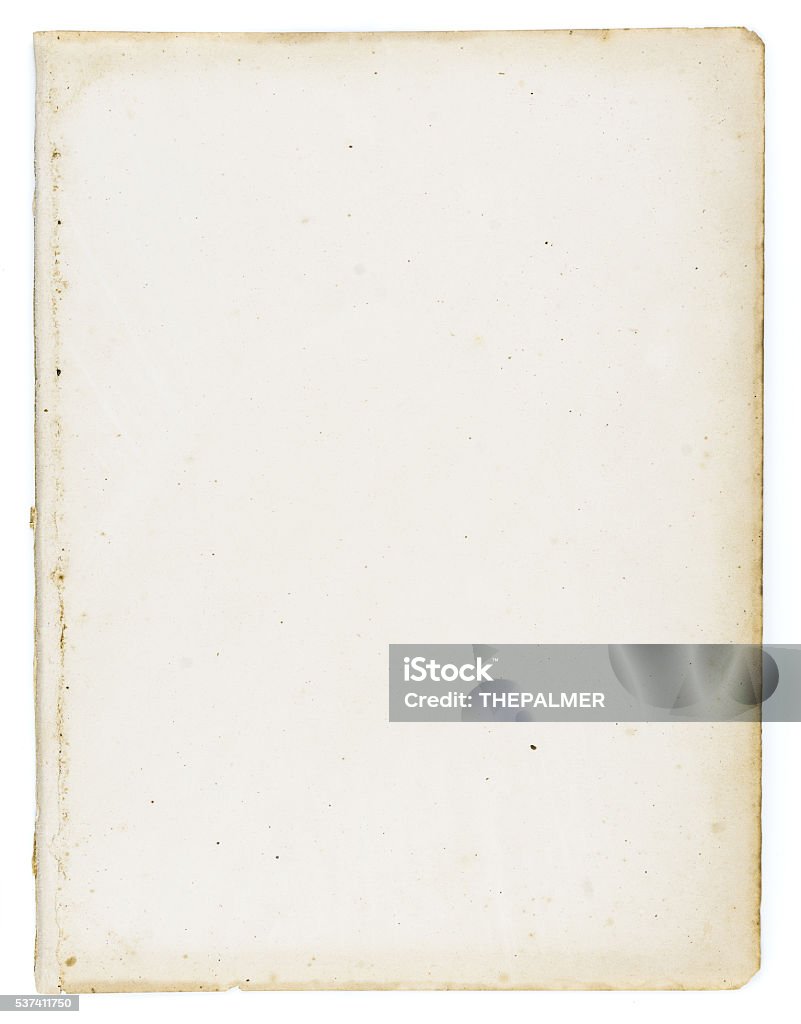 Antique Paper Stock Photo - Download Image Now - Backgrounds, No People