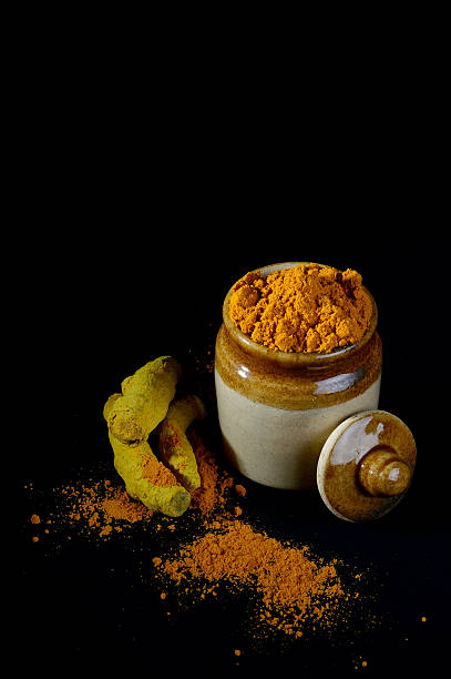 Free Stock Photo of Turmeric Root and Powder Displayed Together ...